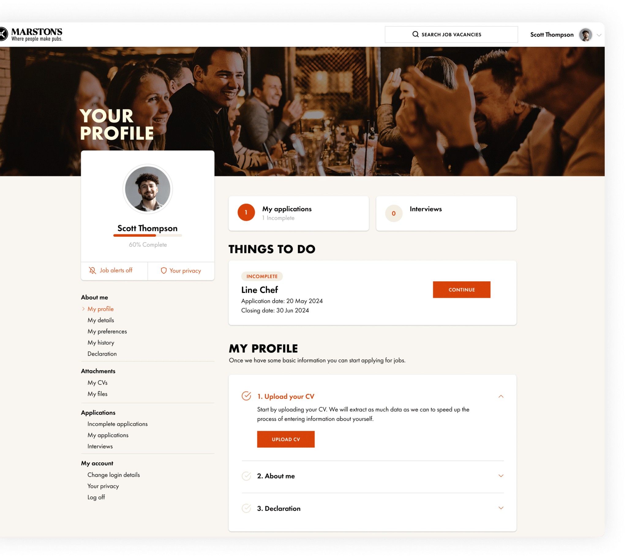 Marston's Careers | Waters Creative